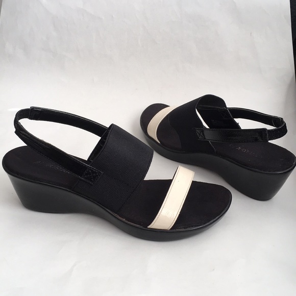AEROSOLES | Shoes | Aerosoles Yessence Leather Strap Sandals | Poshmark